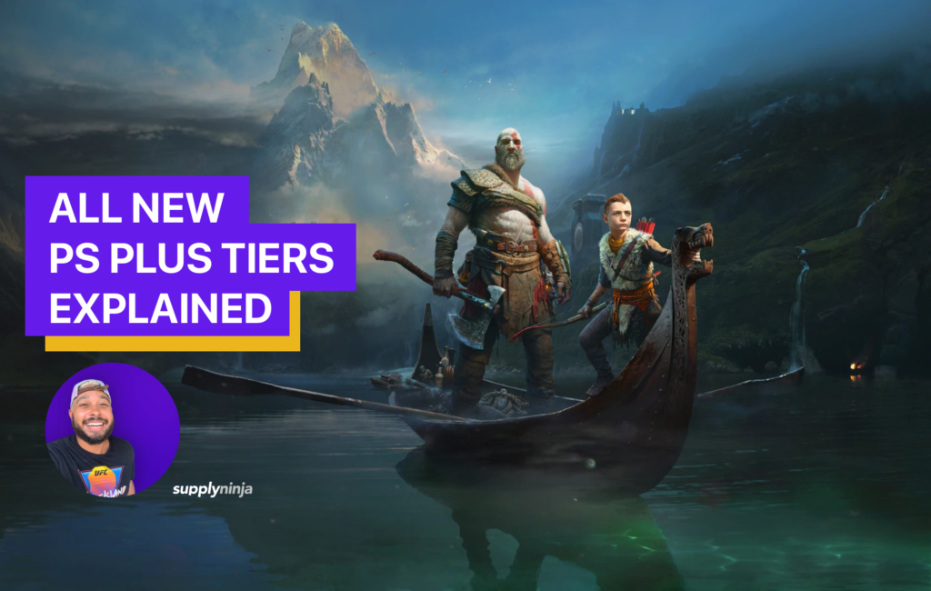 Playstation Plus Tiers Explained - SupplyNinja.com
